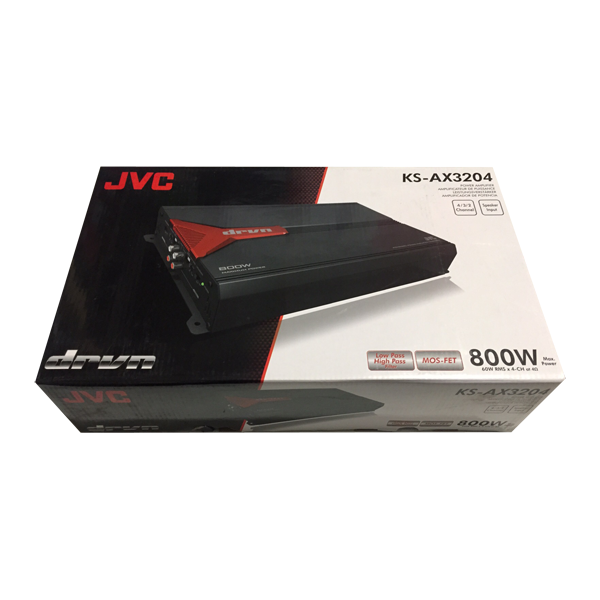 amplificador JVC ks-ax320 800w - $120.000 - Audiobox chile